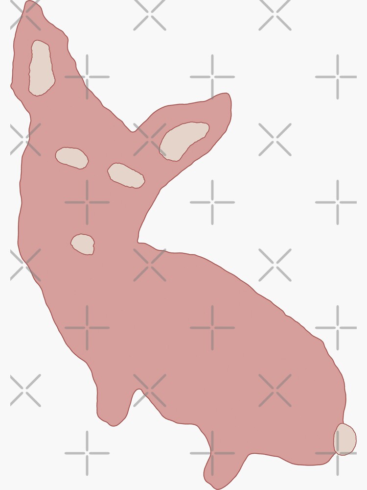 "STRAY KIDS Dwaekki Changbin Pig Rabbit Cute Funny Meme" Sticker for ...