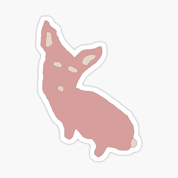 "STRAY KIDS Dwaekki Changbin Pig Rabbit Cute Funny Meme" Sticker for ...