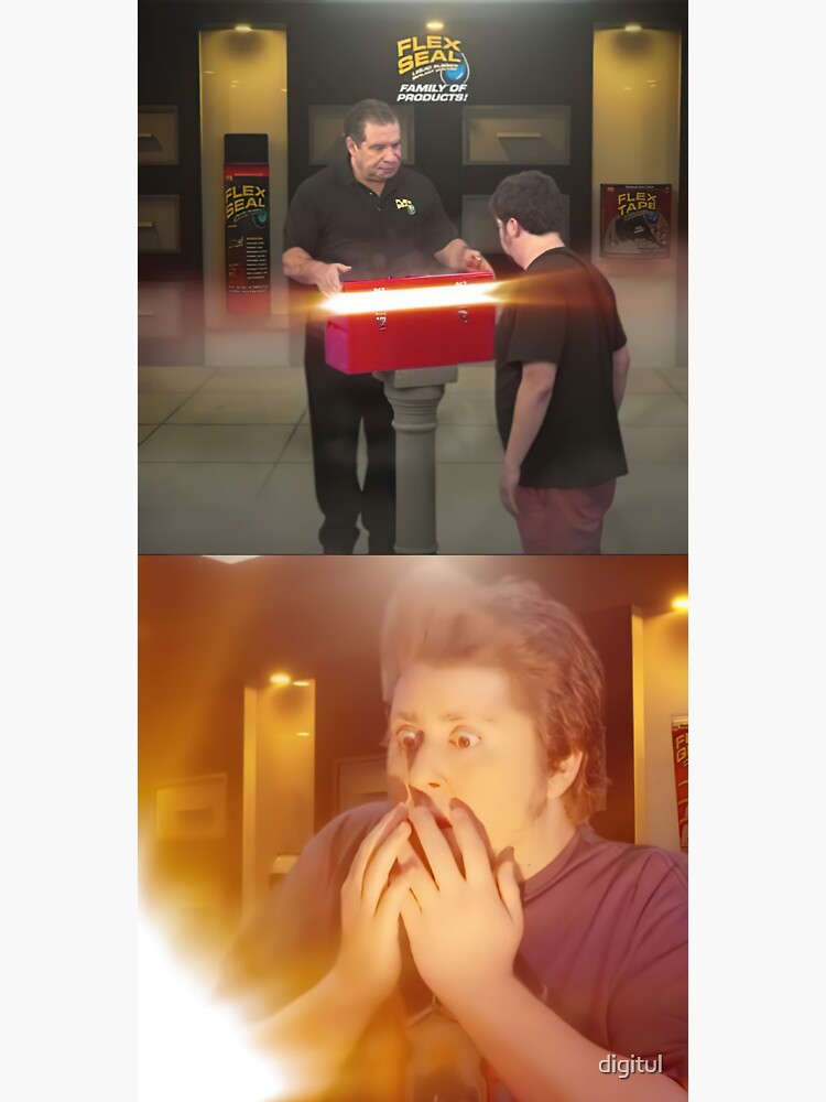 "Phil swift opening box meme JonTron" Sticker for Sale by digitul ...