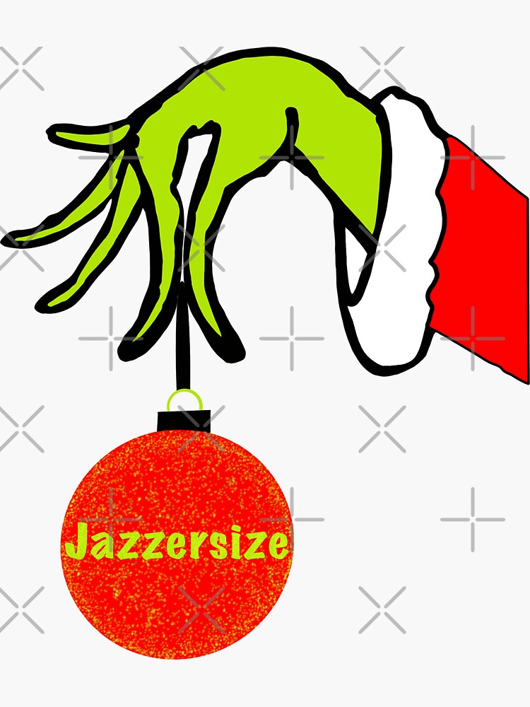 "Jazzercise Ornament" Sticker for Sale by madebymich | Redbubble
