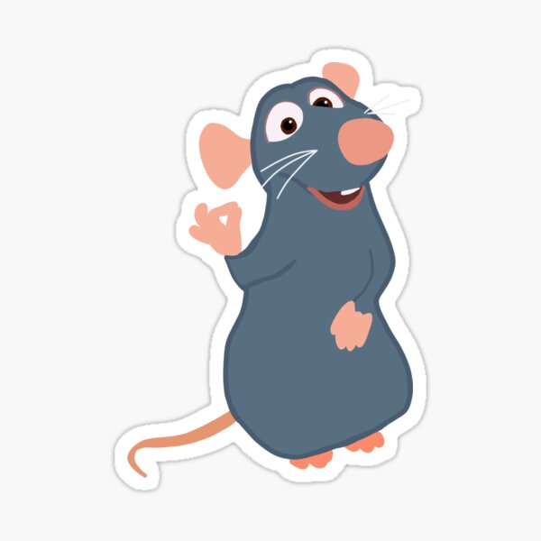 "Remy the ratatouille" Sticker for Sale by Stickersbyjess4 | Redbubble