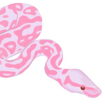 "Pink snake " Sticker for Sale by adavis175 | Redbubble