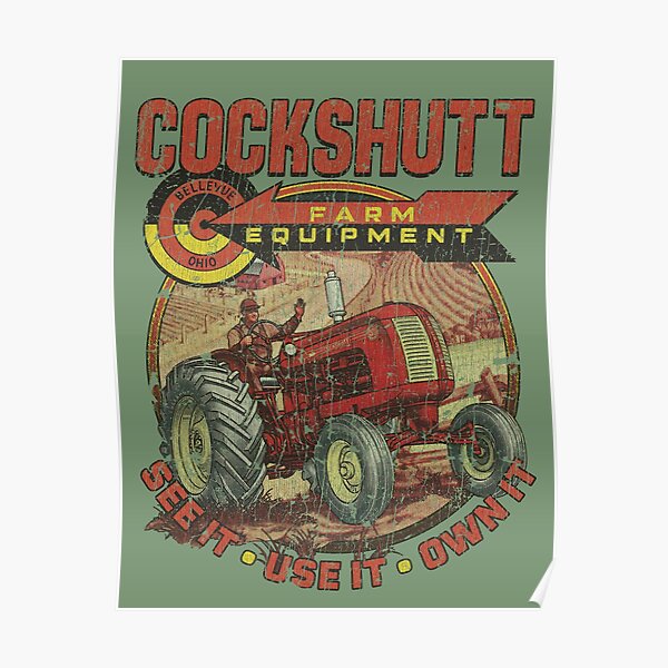 "Cockshutt Farm Equipment Ltd. 1953" Poster for Sale by AstroZombie6669 ...