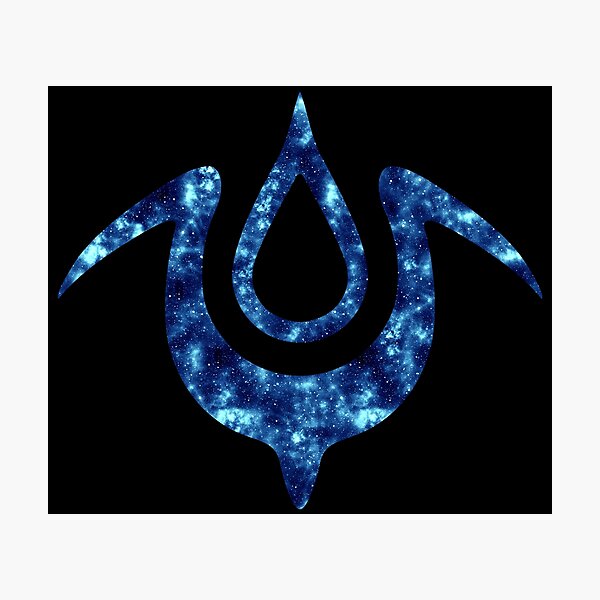 "Fire Emblem - Mark of Naga (Galaxy Design)" Photographic Print by ...