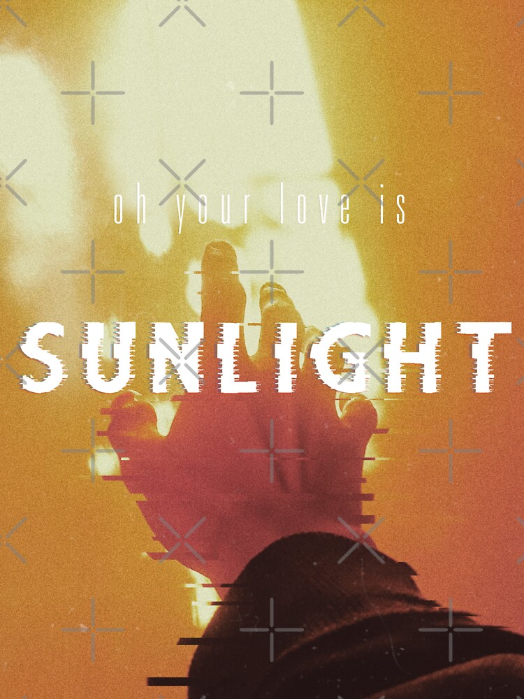 " Sunlight - Hozier " Sticker by marthaaaa13 | Redbubble
