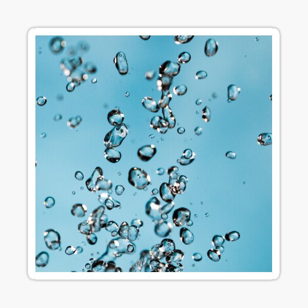 "Water bubbles" Sticker for Sale by wiggy38 | Redbubble