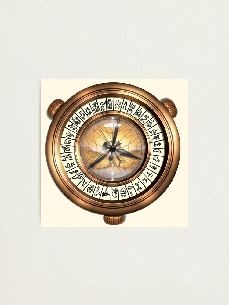 "Alethiometer / Golden Compass" Photographic Print by emmidna | Redbubble