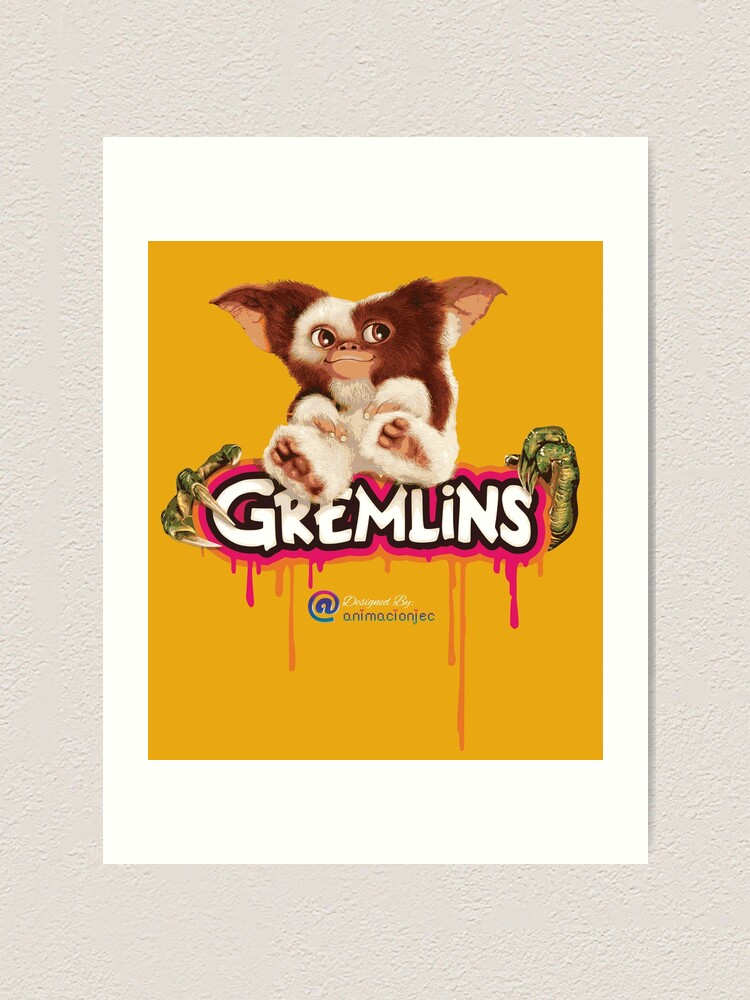 "The Gremlins - 4K Illustration - Christmas Classic" Art Print for Sale ...