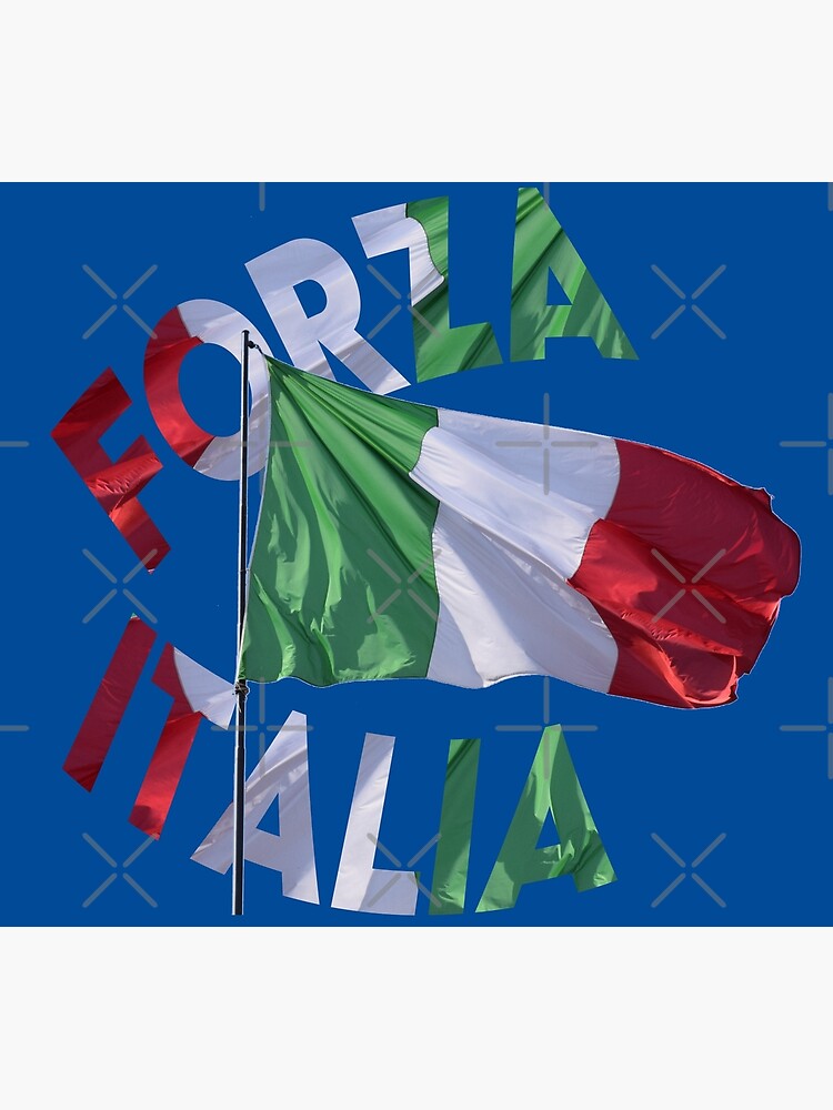 "Forza Italia - Italy Flag" Poster by ArtworkDesign | Redbubble