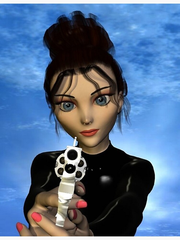 "Modesty Blaise the Animated Movie" Poster for Sale by kerchow | Redbubble