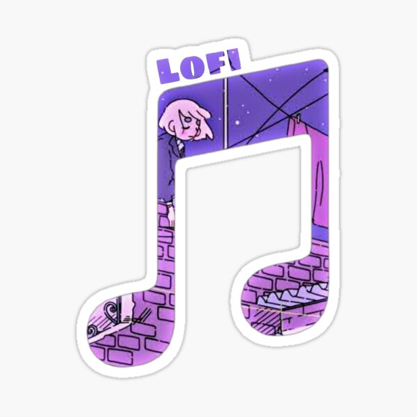 "Lofi" Sticker by Merchanteee | Redbubble