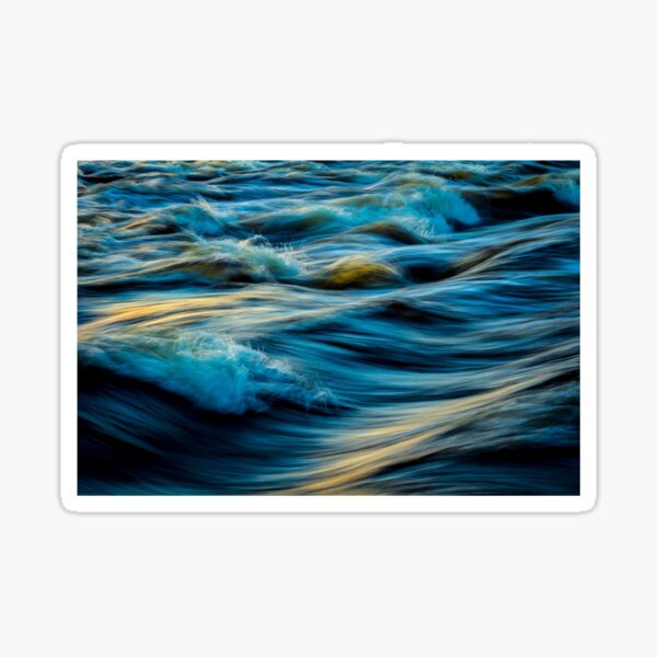 "Sea waves" Sticker for Sale by Olos | Redbubble