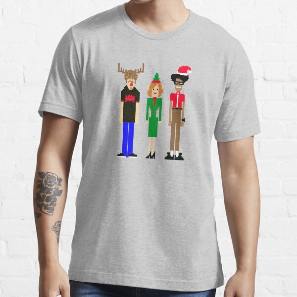 "8-Bit Christmas IT Crowd" T-shirt for Sale by Ruddyposting ...