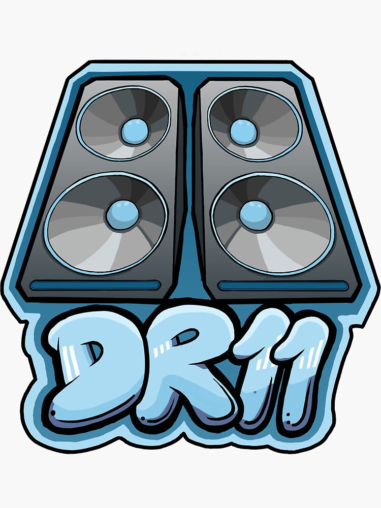 "DR11 Logo" Sticker by Nerg-sketches | Redbubble