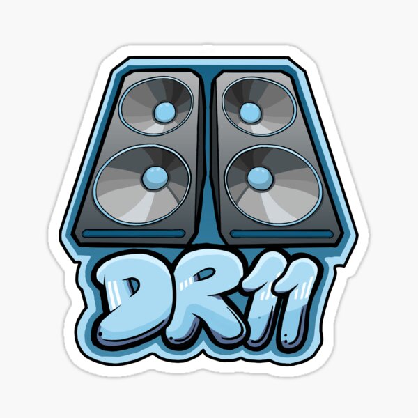 "DR11 Logo" Sticker by Nerg-sketches | Redbubble