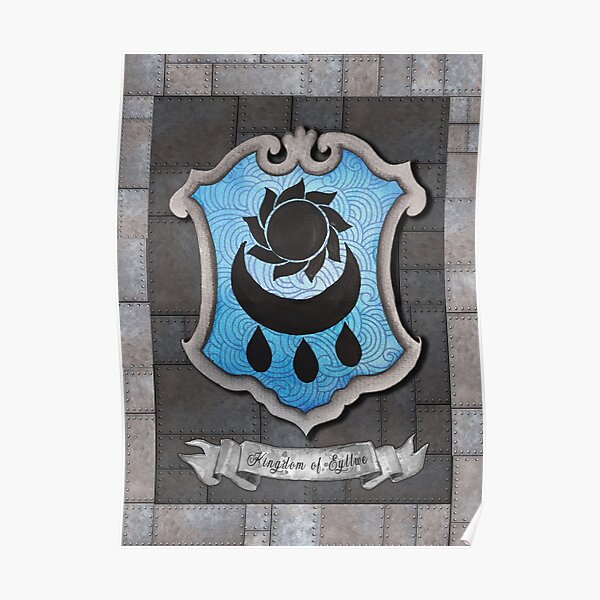 "Kingdom of Eyllwe (ToG Kingdom Crests)" Poster for Sale by TG-ART ...