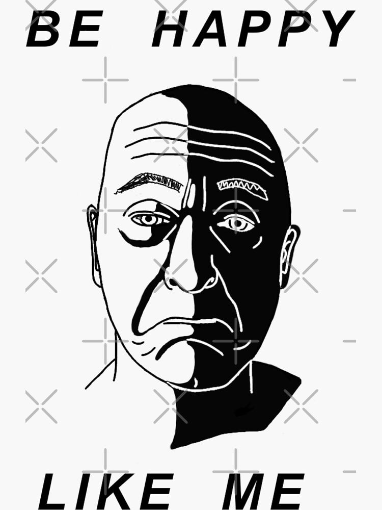 "Grumpy Old Man" Sticker for Sale by KTrKitty | Redbubble