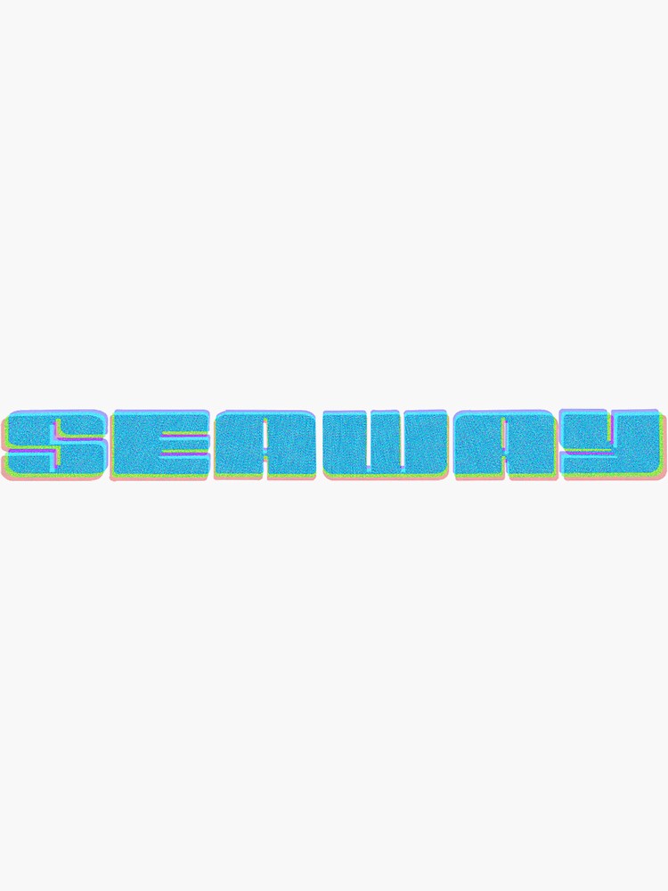 "Seaway" Sticker for Sale by lakenney97 | Redbubble