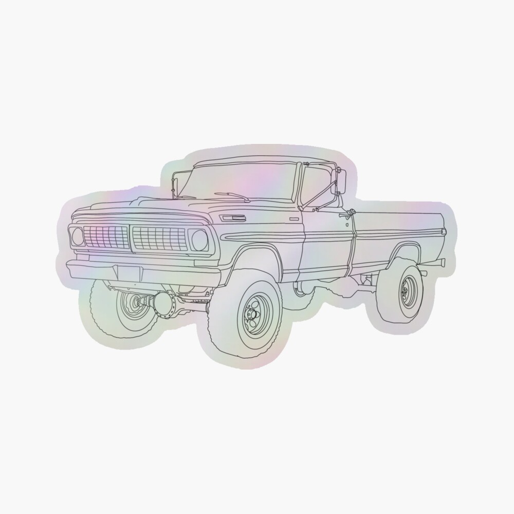 Pink Lifted Ford Trucks