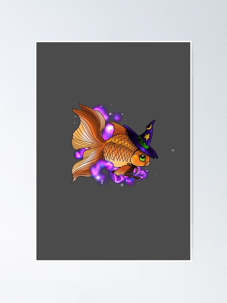 "Magical Fish" Poster by livialove | Redbubble