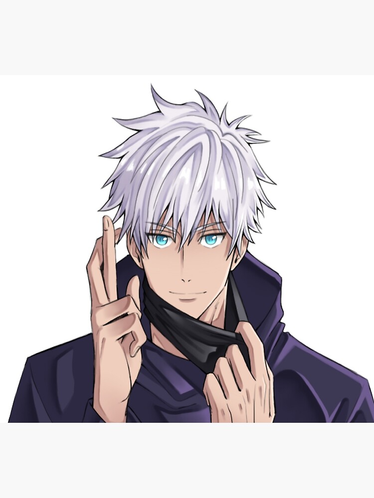 "SATORU GOJO // JUJUTSU KAISEN " Art Print for Sale by Hanakox | Redbubble
