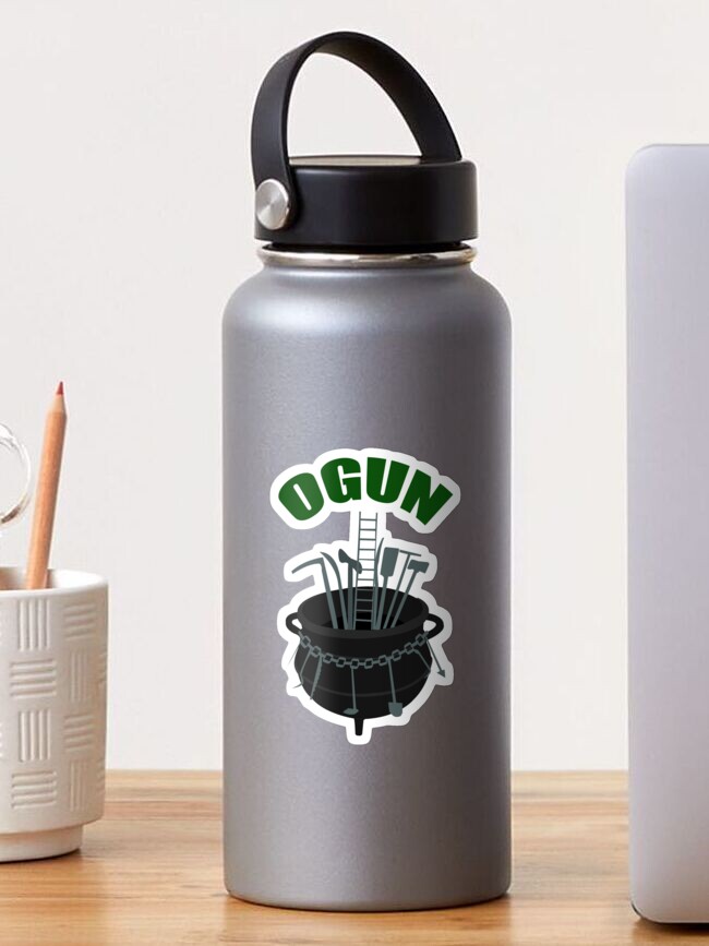 "Ogun Pot" Sticker for Sale by Botanicaileife | Redbubble