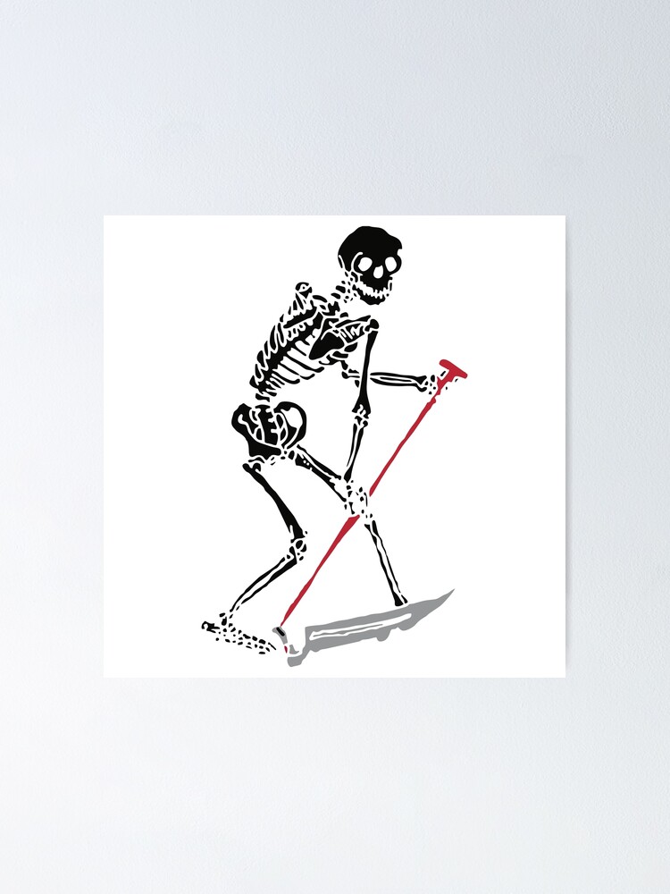 "Best Selling - Lil Peep Skeleton" Poster by corztlandi | Redbubble
