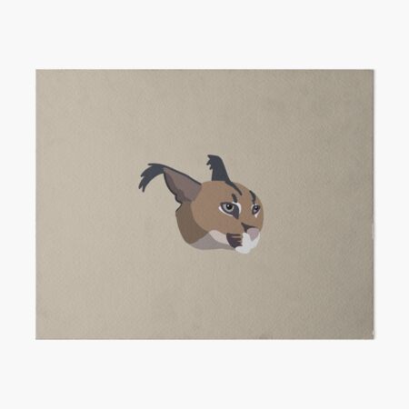 "Big Floppa Side Profile" Art Board Print by Maxtown | Redbubble