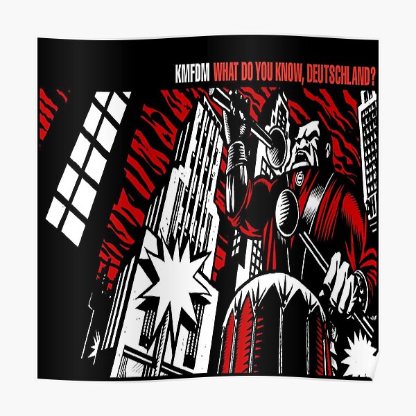"The best design of KMFDM" Poster for Sale by manuelashop1 | Redbubble