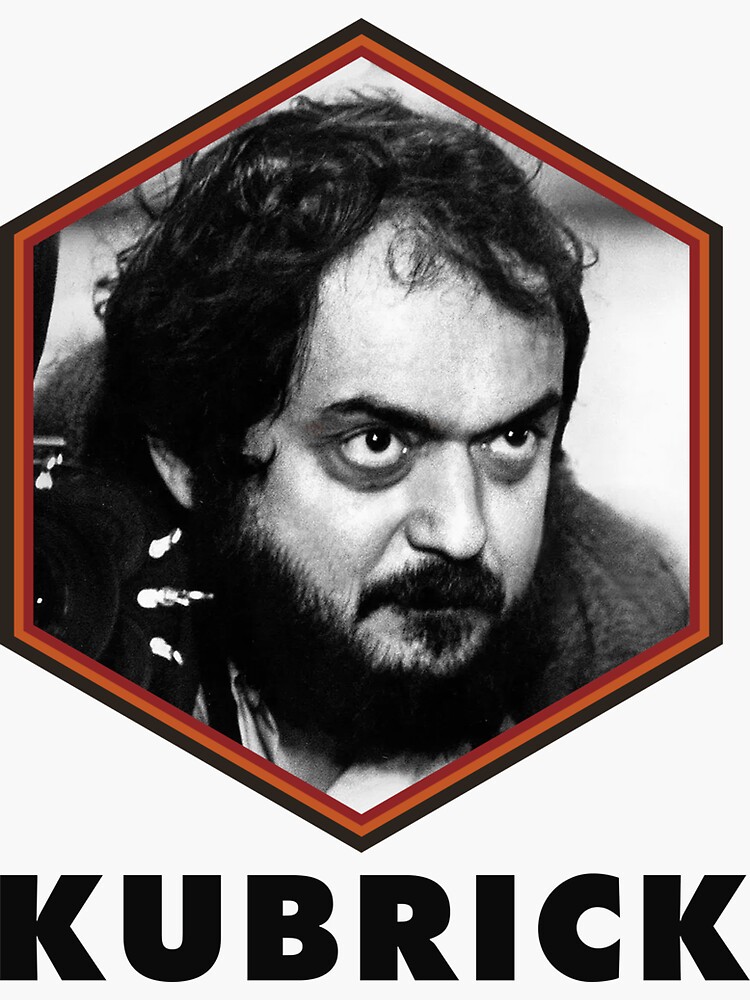 "Stanley Kubrick" Sticker by m0ndos | Redbubble