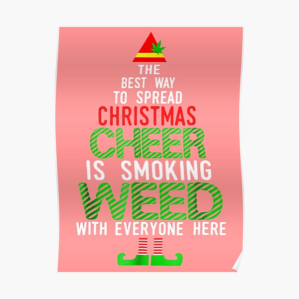 "Weed Smoking Elf Squad" Poster for Sale by HoangDung5M | Redbubble