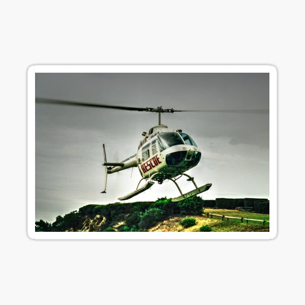 "Rescue 01" Sticker for Sale by blackadder | Redbubble