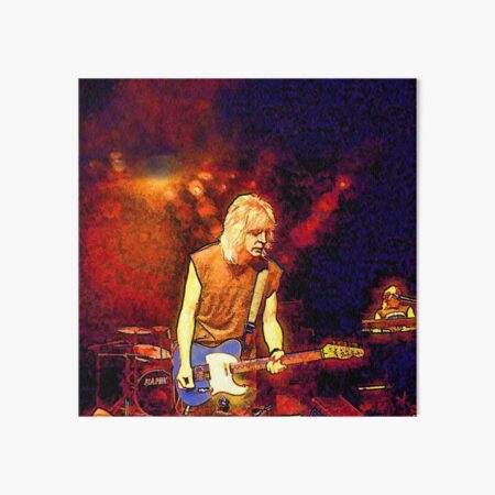 "Mick Ronson painting based on photograph by npc" Art Board Print by ...