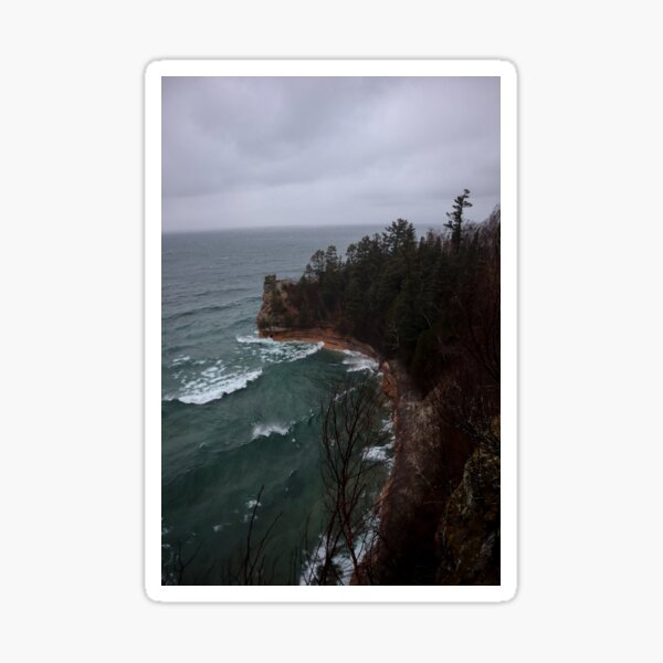 "Pictured Rocks National Lakeshore" Sticker for Sale by gabrielleswna ...