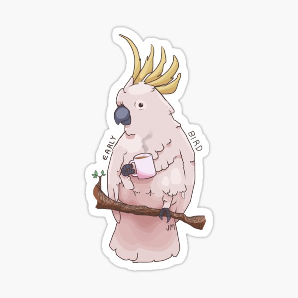 "Early Bird" Sticker for Sale by Amesa14 | Redbubble