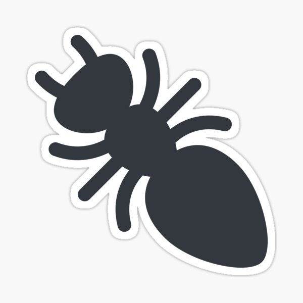 "Ant" Sticker for Sale by Stitchmoji | Redbubble
