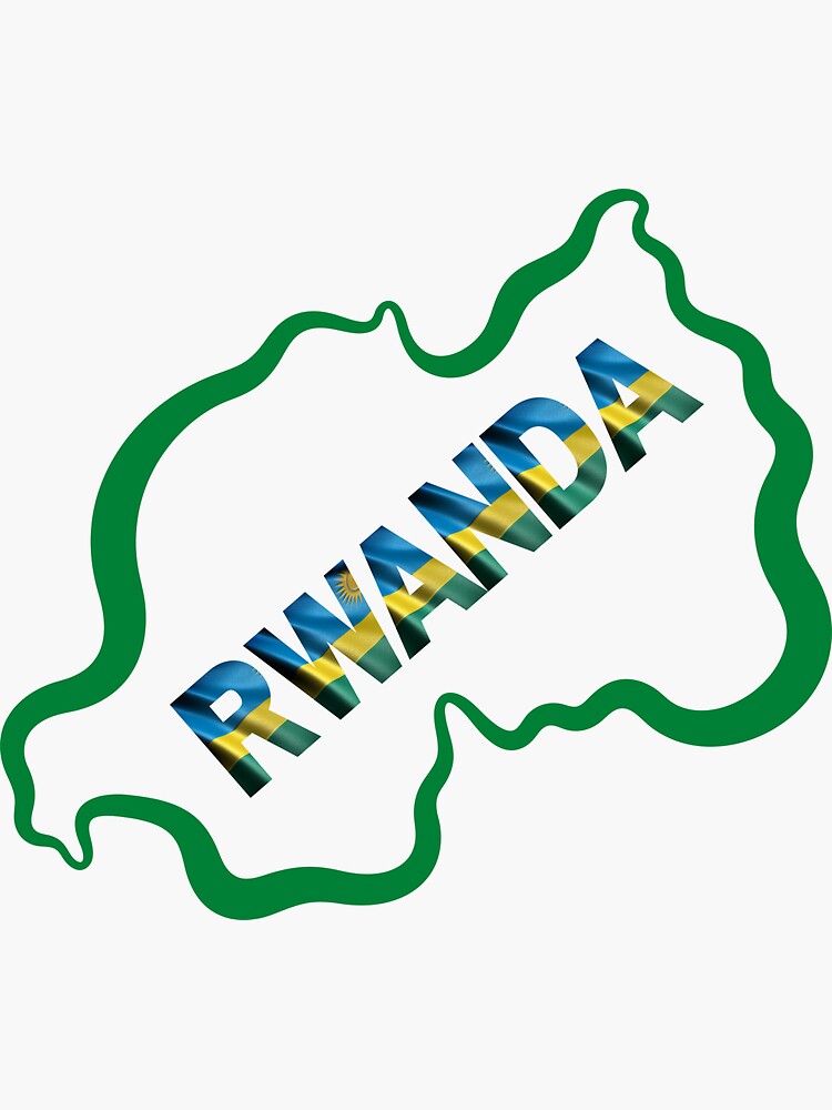 "Rwandan" Sticker by namaganda | Redbubble