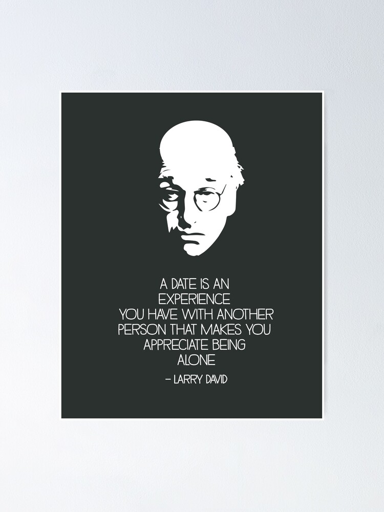"Larry David" Poster for Sale by pkluv | Redbubble