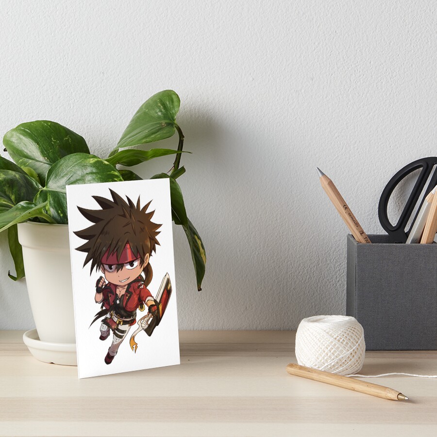 "Guilty Gear Sol Badguy chibi" Art Board Print for Sale by krowmiums ...
