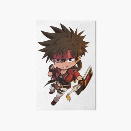 "Guilty Gear Sol Badguy chibi" Art Board Print for Sale by krowmiums ...