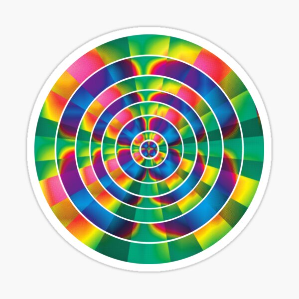 "Color Wheel" Sticker by machmigo | Redbubble