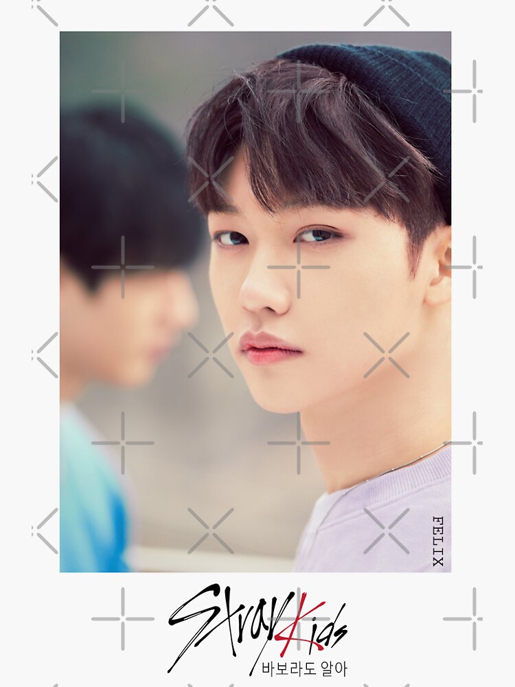 "SKZ - Felix - On Track (Polaroid)" Sticker for Sale by zeir | Redbubble