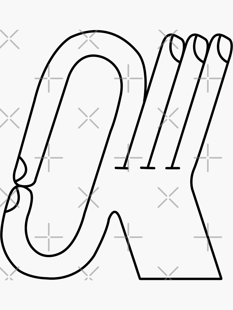 "OK, Hand Sign" Sticker by Pixic | Redbubble