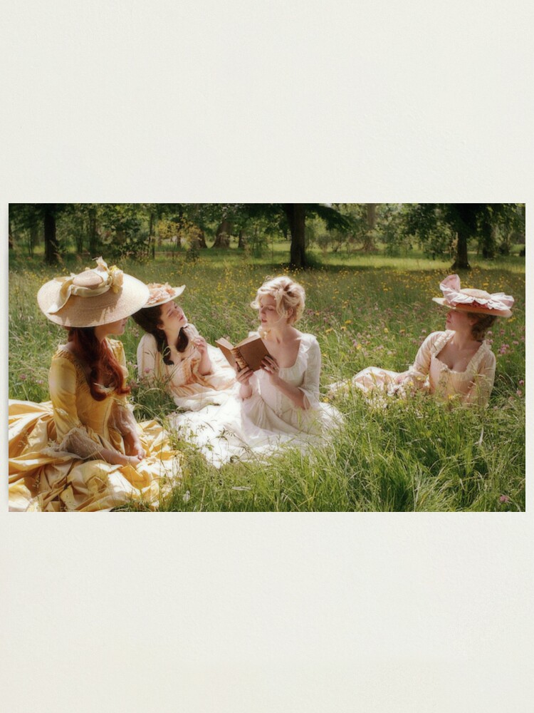 "Marie Antoinette Reading in the Field" Photographic Print for Sale by ...