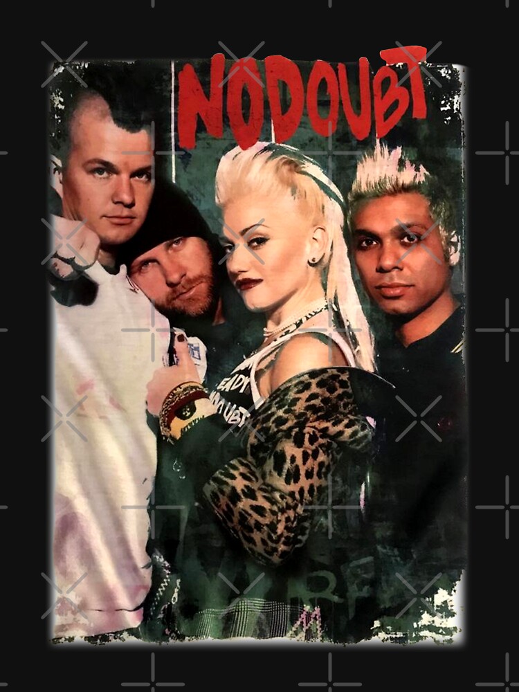 No Doubt Band T-Shirt, Gwen Stefani, No Doubt Album UK Concert Retro ...