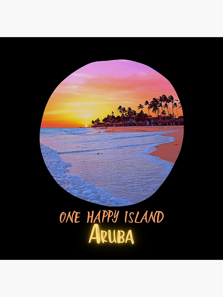 Póster «Aruba una isla feliz» de Gifty-Designs | Redbubble