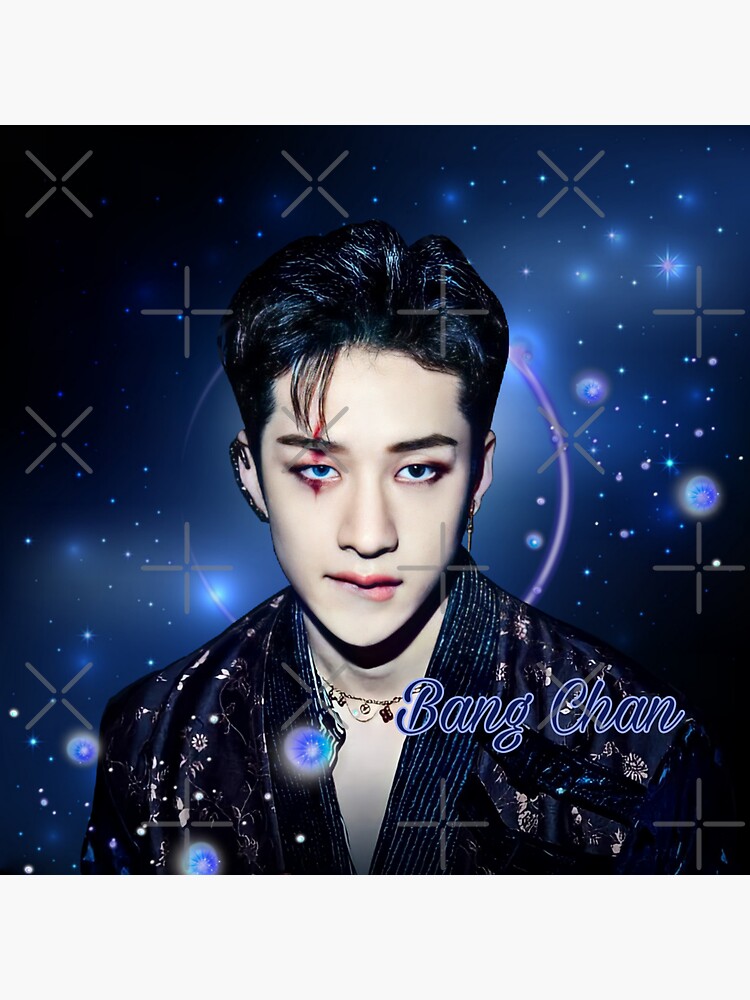 "Stray Kids Bang Chan" Sticker for Sale by SchireCreatives | Redbubble