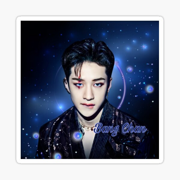 "Stray Kids Bang Chan" Sticker for Sale by SchireCreatives | Redbubble