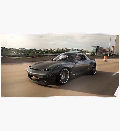 Mazda Rx7: Posters | Redbubble