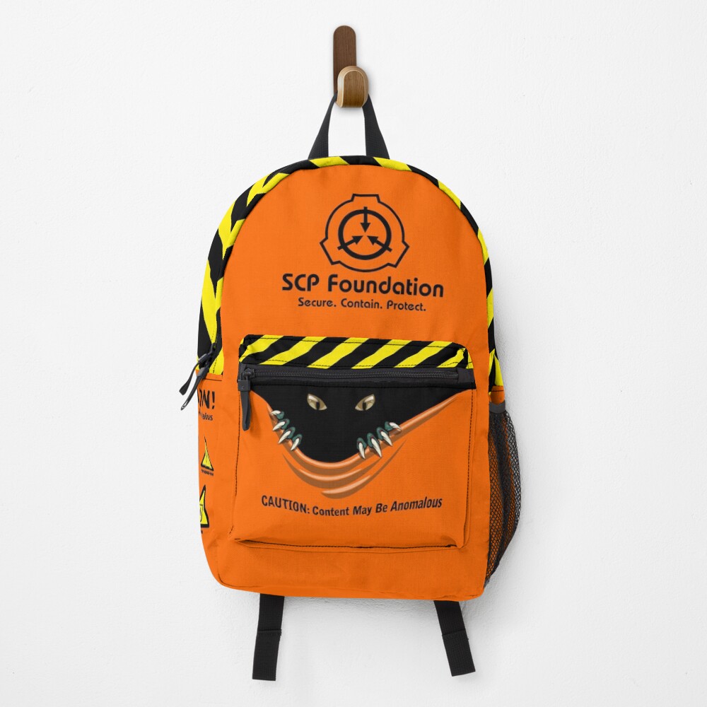 "SCP Foundation "Anomalous content II"" Backpack for Sale by Mechanick ...